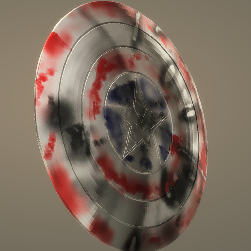 🛡️ Captain America Shield・Free STL File for ・Cults