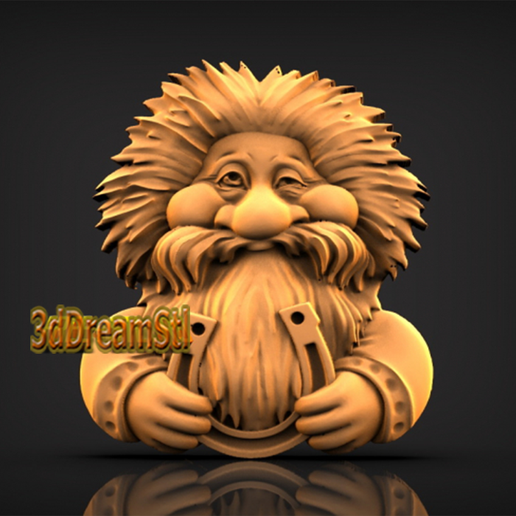 🪵 Brownie STL model, CNC router engraver, artcam, aspire, cnc files ...