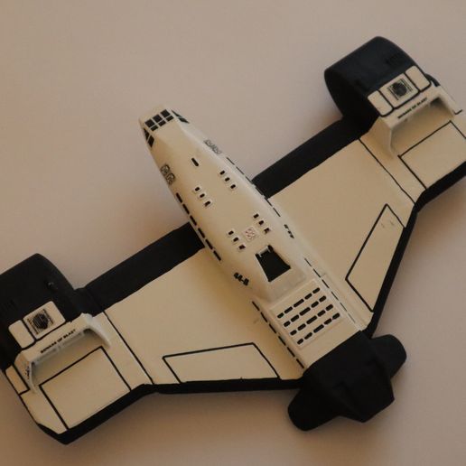 🦸 Total recall 1990 shuttle model kit・ STL File for 3D printing・Cults