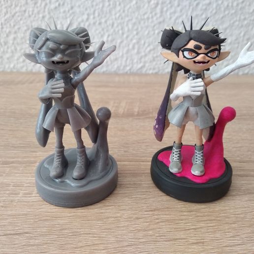 🎲 Custom Grand Fest Callie Amiibo・ STL File for 3D printing・Cults