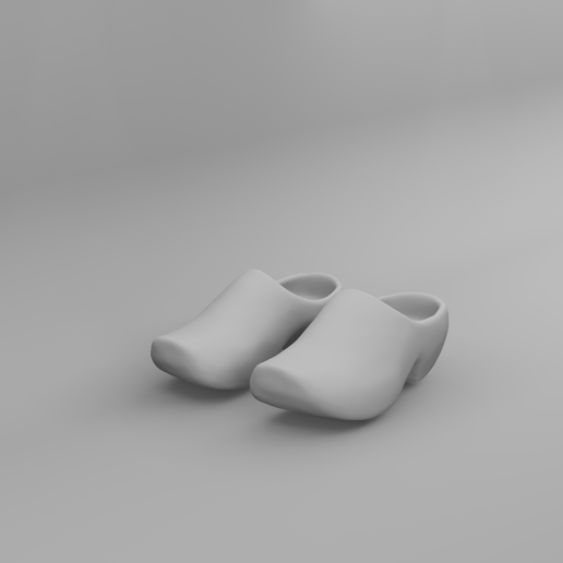 🧸 Dutch Clogs Miniature – Dutch shoes・Free STL File for 3D printing・Cults