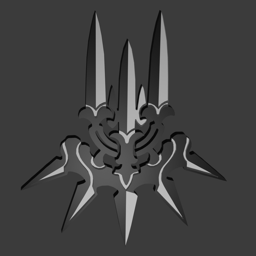 🖼️ NieR: Automata – YoRHa Symbol・Free STL File for 3D printing・Cults
