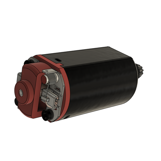 STEP file Short AEG Motor 🔫 ・Template to download and 3D print・Cults