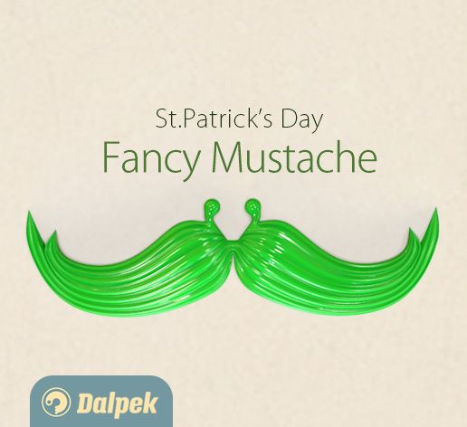 Archivo 3D gratis Bigote elegante para el Día de San Patricio 🎭 ・Plan ...