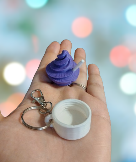 Archivo STL Llavero Froyo Box 📦 ・Modelo imprimible en 3D para descargar ...