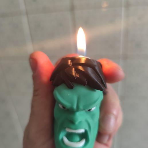 STL file HULK MARVEL CLIPPER LIGHTER COVER / FUNDA MECHERO CLIPPER HULK ...