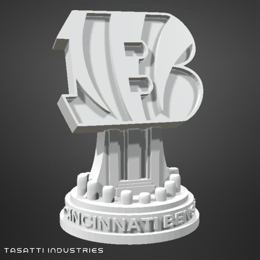 🏆 NFL Cincinnati Bengals Logo Trophy・ STL File for 3D printing・Cults