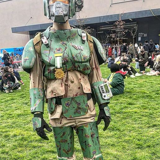 🫡 Cosplay - Guardsmen - Cadian Shock Troop・ 3D File for 3D printing・Cults