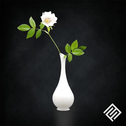 💧 Drop Vase・ STL File for 3D printing・Cults