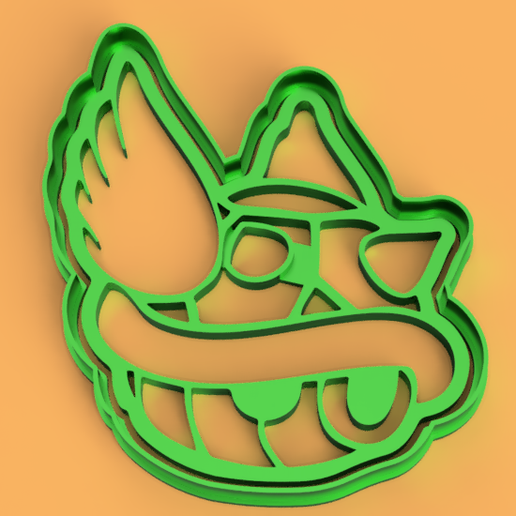 STL file Mario Bros Koopa Koopa Shell Cookie Cutter 🐚 ・3D printer model ...