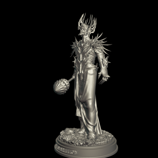 🗿 Melkor, Morgoth, Silmarrion, Lotr, Lord of the rings・ 3D File for 3D printing・Cults