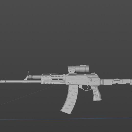 STL file Russian AK-12 Rifle-4 🗺️ ・3D printing template to download・Cults