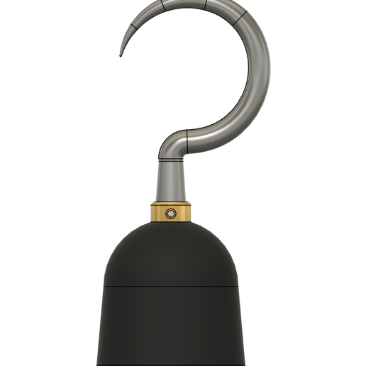 STL file Pirate Hook 🏴‍☠️ ・Template to download and 3D print・Cults