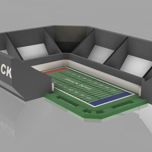 🏈 American football snack dome (snack stadium, snack arena)・ 3D File ...