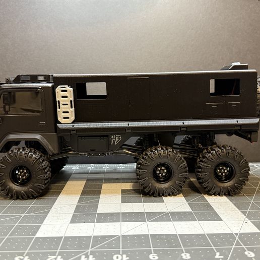 🚁 Arktos 6x6 Overlander Expedition Camper・ STL File for 3D printing・Cults