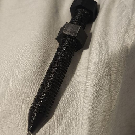 🖊️ g2 ink pen screw design・ STL File for 3D printing・Cults
