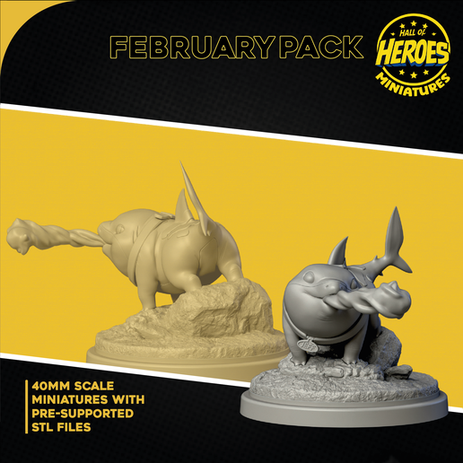 🦈 The Bite Machine - HOH February 2025・ 3D File for 3D printing・Cults