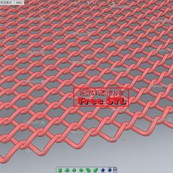 Download 7 3D models from Various metal mesh units. listed by ...