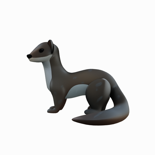 STL file 3D model mongoose 👪 ・3D printer model to download・Cults