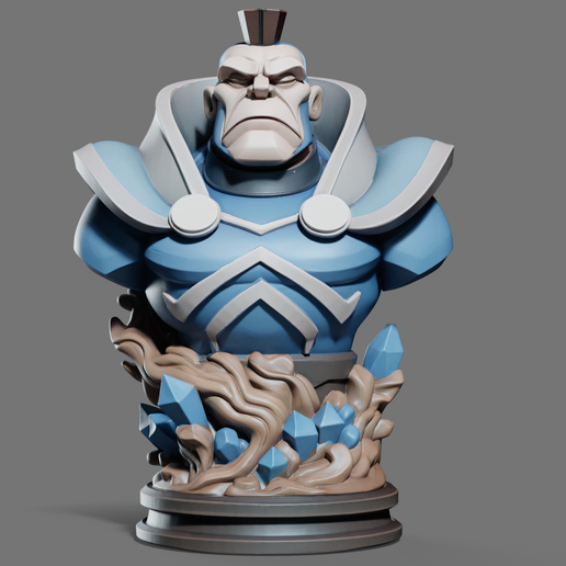 👤 Gladiator Bust 3D Print STL・ 3D File for 3D printing・Cults