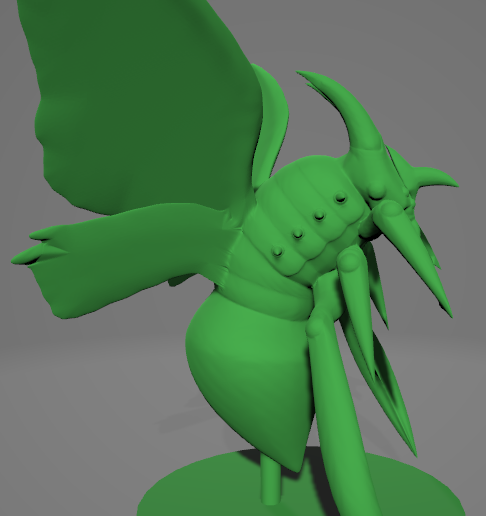 Файл OBJ Yugioh Perfectly Ultimate Great Moth миниатюрная фигурка DDM 🎲 ・Дизайн 3D принтера для ...