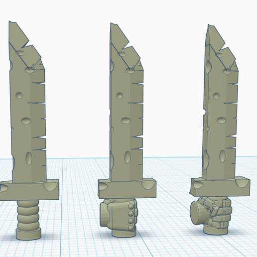 🔪 plague blades・Free STL File for 3D printing・Cults