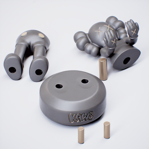 📞 Kaws Phone - Controller holder stand - Kaws mobile phone holder and ...