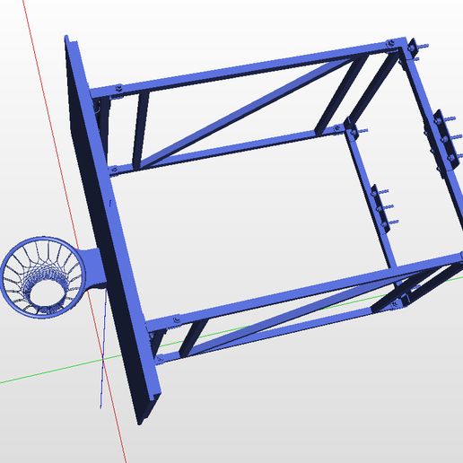STL file Basketball Stands 🏀 ・Template to download and 3D print・Cults