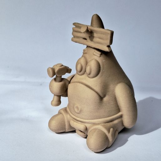 ⭐ Patrick star・3D Print with the Bambulabs x1c 3D printer・Cults