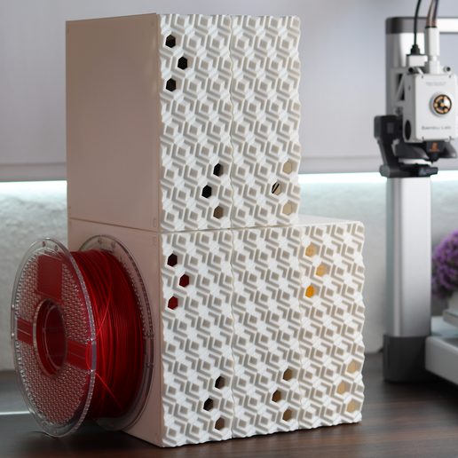 🪢 3D Filament box・ STL File for 3D printing・Cults