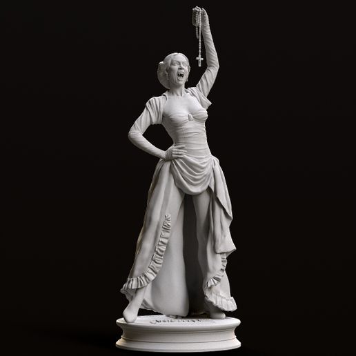 🧛 Regine Dandrige (Fright Night 2)・ OBJ File for 3D printing・Cults