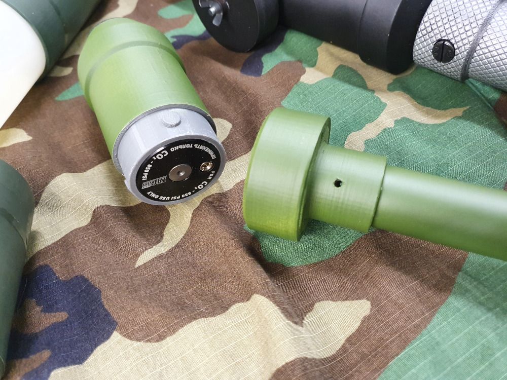 STL file GNM-60 Special Forces Mortar for TAGInn 40mm Grenades・3D printer design to download・Cults