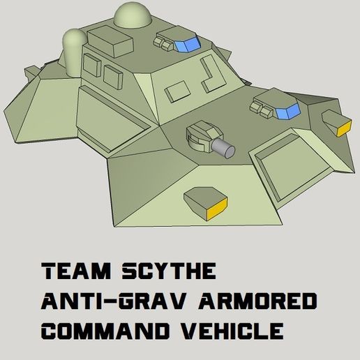 🎲 Team Scythe 3mm Anti-Grav Armor Force・ 3D File for ・Cults