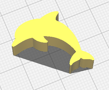 🐬 Dolphin Meeple Silhouette – 3D Printable Game Token・ STL File for 3D ...