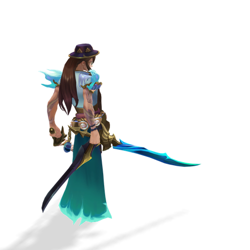 🌊 Ocean Song Yone League of Legends 3D print model・ STL File for 3D ...