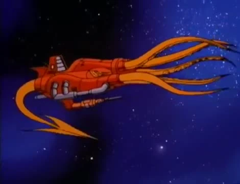 🚀 Sky-Runner Tail Silverhawks monstar spaceship - Tail destroyer ...