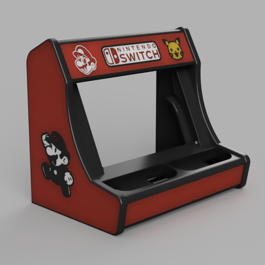 🎮 STEP BACK IN TIME WITH THE RETRO ARCADE STAND FOR NINTENDO SWITCH 3D ...