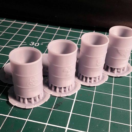 ☣️ Sets of 28mm barrels・Free STL File for ・Cults
