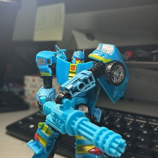 🤖 Transformers Minigun Nightbeat・Free STL File for 3D printing・Cults