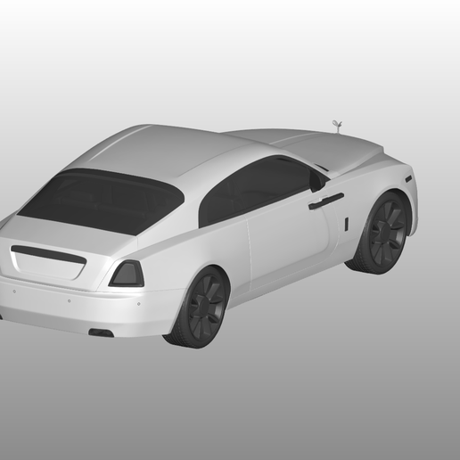 3D file Rolls-Royce Wraith 🚗 ・3D printing design to download・Cults