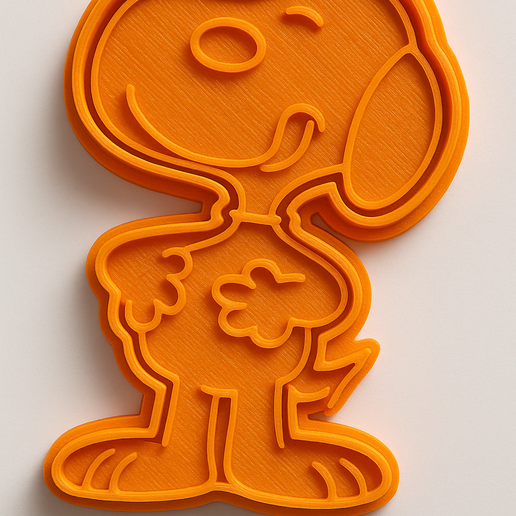 🍪 SNOOPY・ STL File for 3D printing・Cults