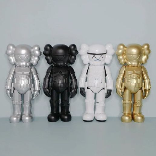 🗿 KAWS・ OBJ File for 3D printing・Cults