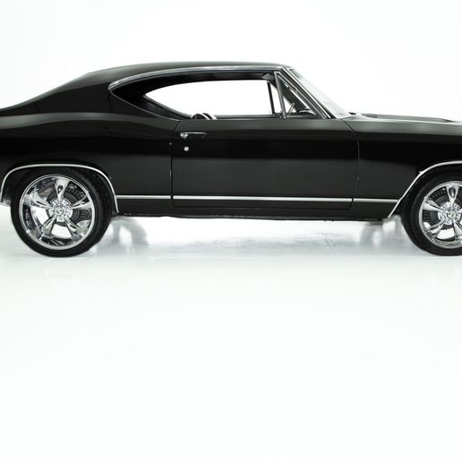 🚙 1968 Chevrolet Chevelle SS 396 KeyChain・ STL File for 3D printing・Cults