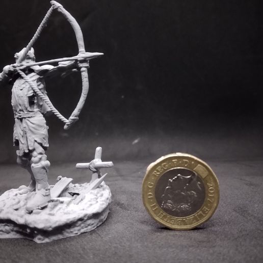 💀 Undead Court - Archer・ 3D File for 3D printing・Cults