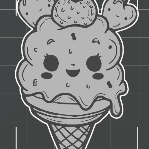 🧲 Cute Desserts Set 2 (Set of 6)・ STL File for 3D printing・Cults
