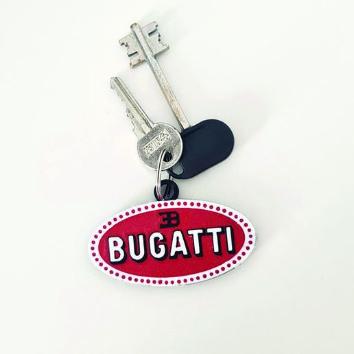 bugatti keyring