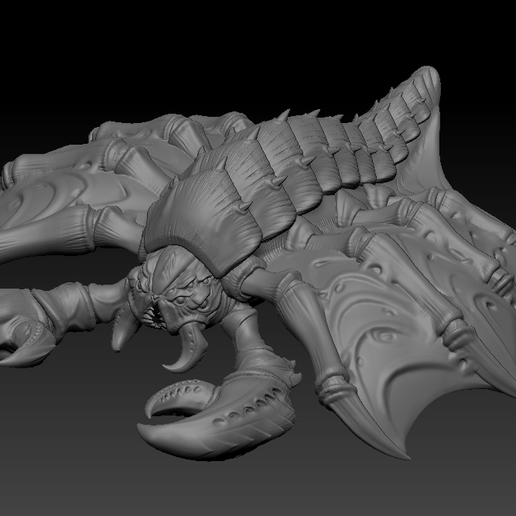 🎲 StarCraft 2 Zerg Worker / Drone・ STL File for 3D printing・Cults