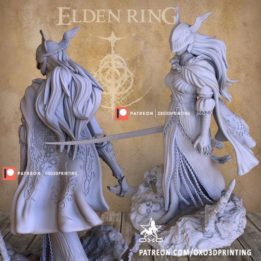 STL file Malenia Elden Ring 3d model 💍 ・3D printer model to download・Cults