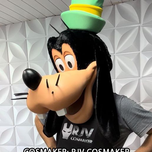 🪖 Goofy HEAD FOR COSPLAYS (Outdated Version)・ STL File for 3D printing ...