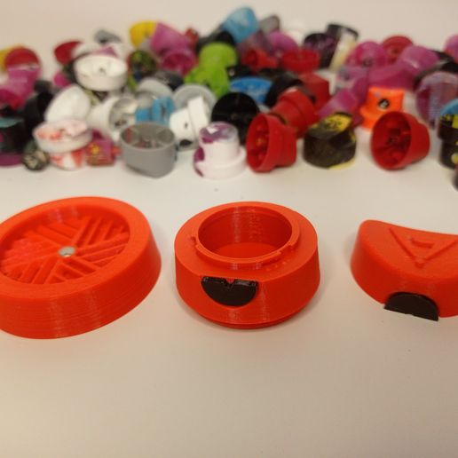 Archivo STL Graffiti Grinder / Fat Cap Grinder 🧑‍🎨 ・Design para ...